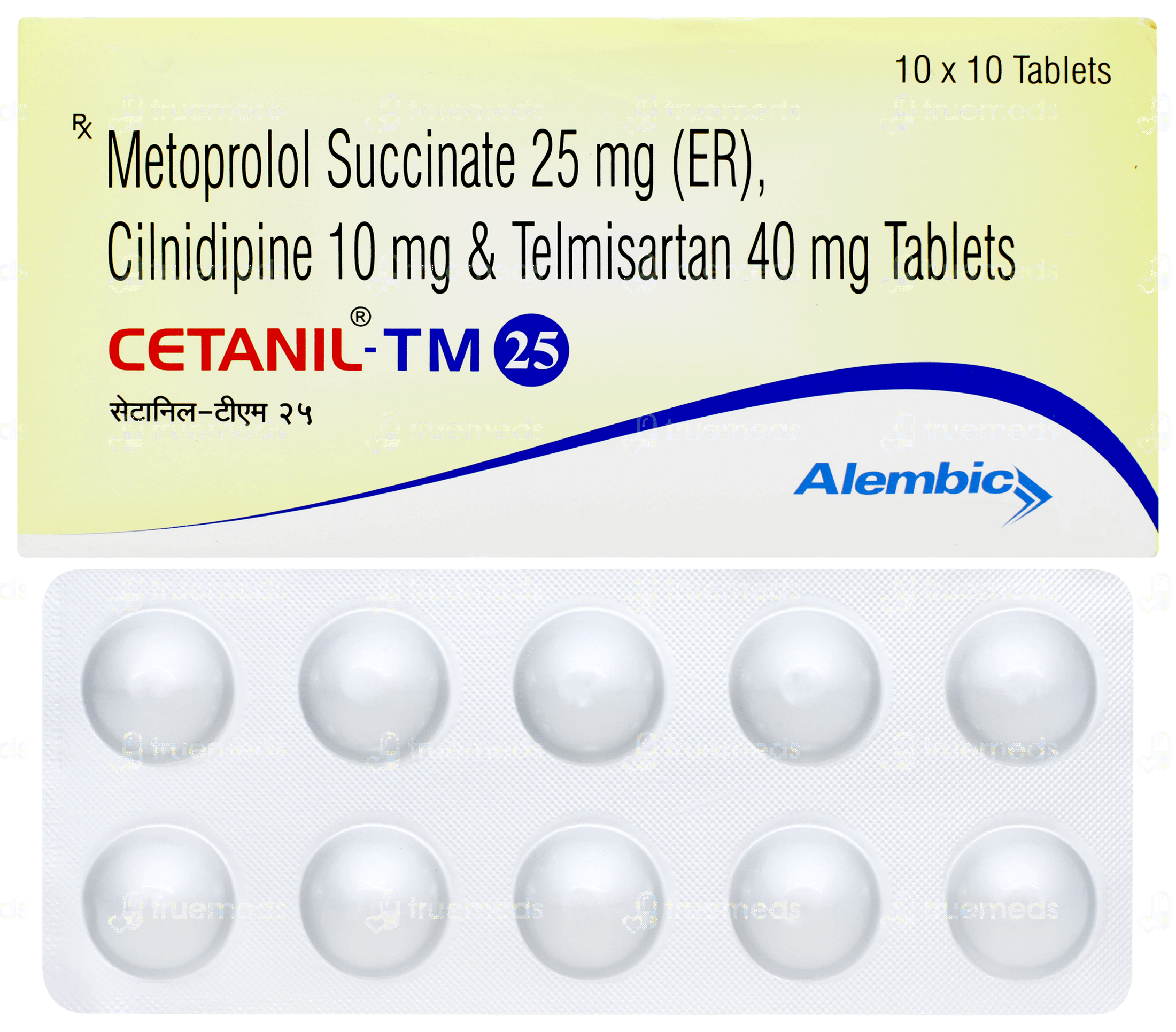 Cetanil Tm 25 MG Er | Order Cetanil Tm 25 MG Tablet Er Online at Truemeds