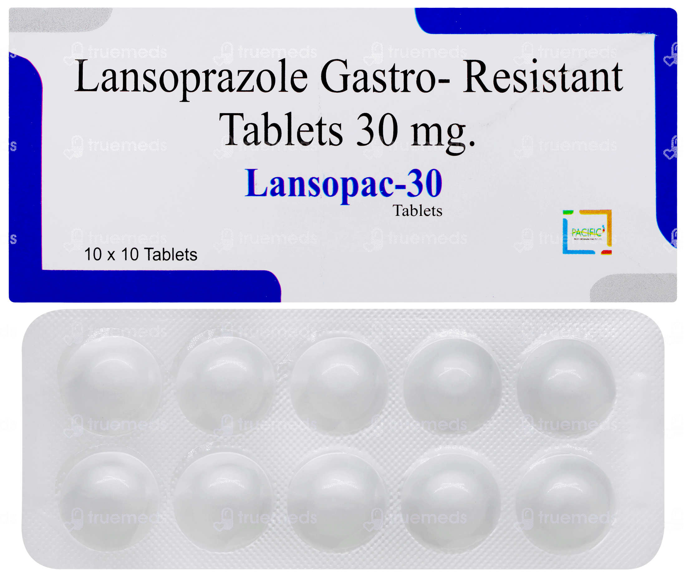 Lansopac 30 MG | Order Lansopac 30 MG Tablet Online at Truemeds