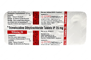 Trimetaz 20 MG | Order Trimetaz 20 MG Tablet Online at Truemeds