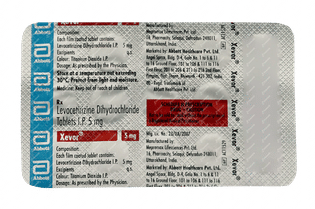 Xevor 5 Mg Tablet 15 - Uses, Side Effects, Dosage, Price | Truemeds