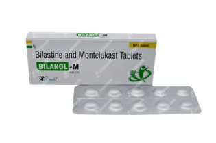 Bilanol M 20/10 MG | Order Bilanol M 20/10 MG Tablet Online at Truemeds
