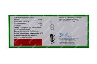 Bilanol M 20/10 MG | Order Bilanol M 20/10 MG Tablet Online at Truemeds