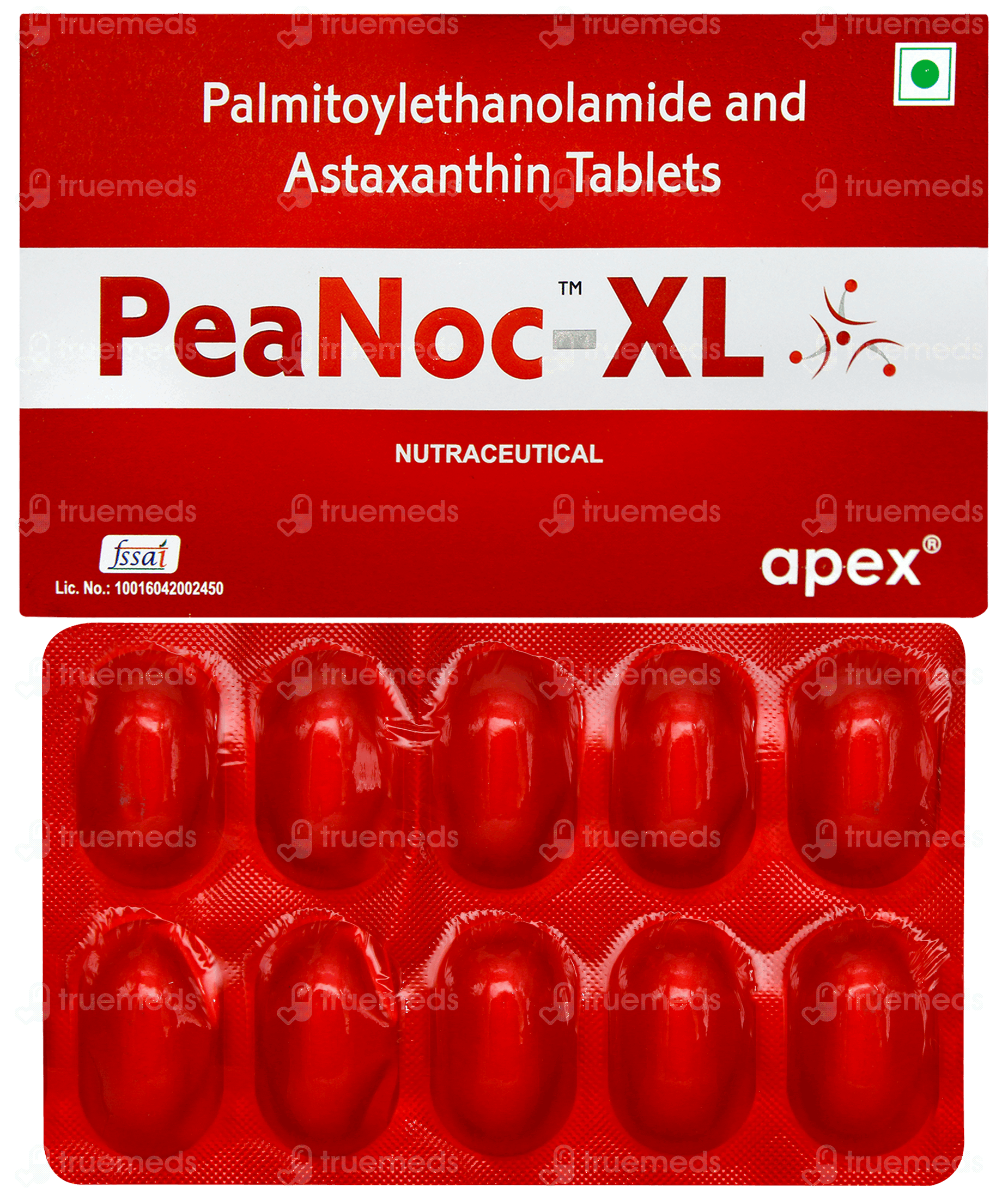 Peanoc Xl Tablet 10 - Uses, Side Effects, Dosage, Price | Truemeds