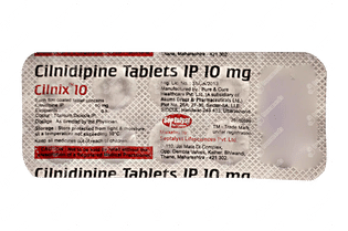 Cilnix 10 Mg Tablet 10 - Uses, Side Effects, Dosage, Price | Truemeds