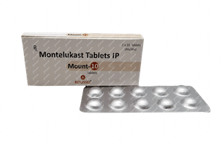 Mount 10 Mg Tablet 10 - Uses, Side Effects, Dosage, Price | Truemeds