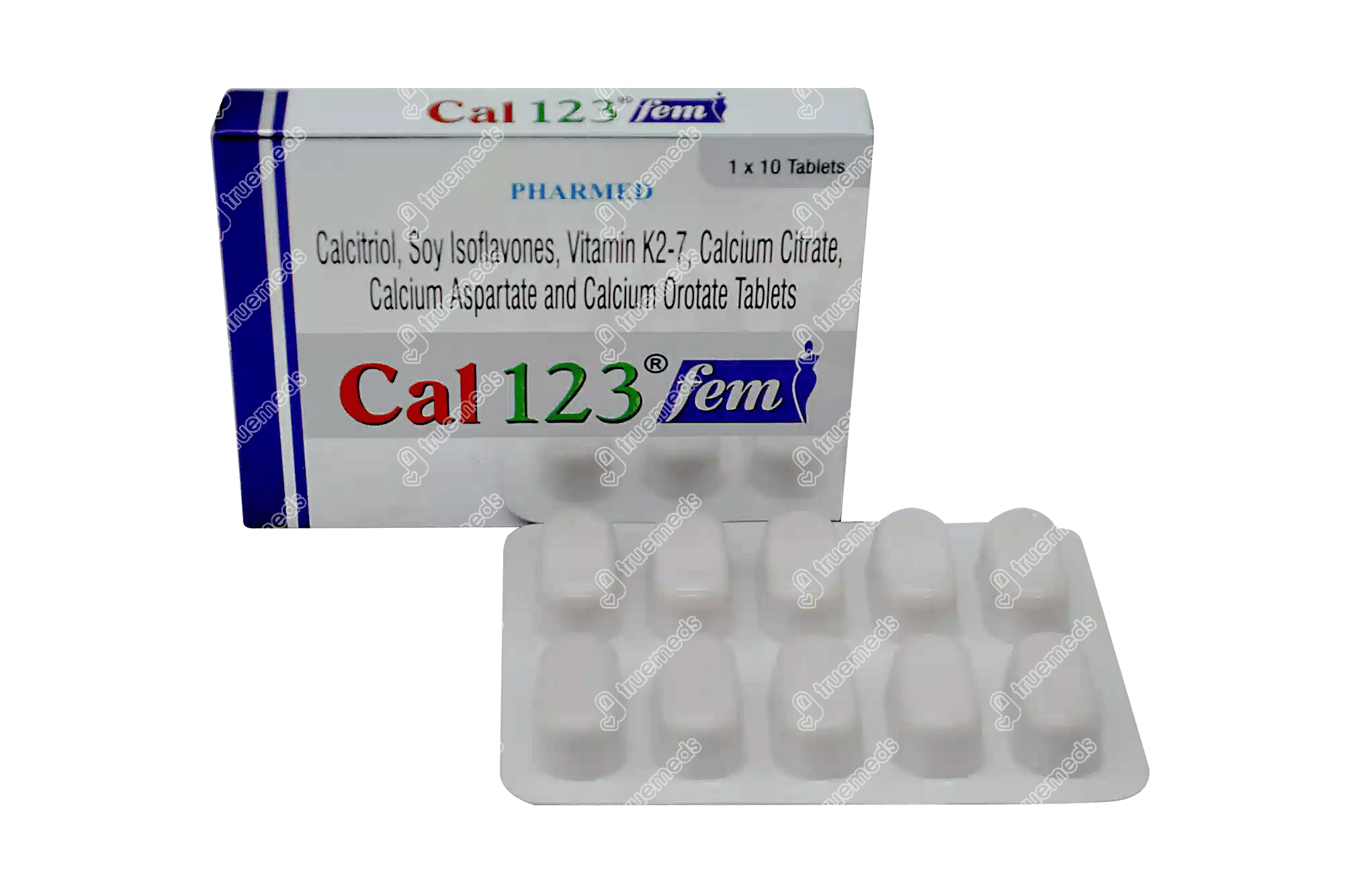 Cal 123 Fem Tablet 10 - Uses, Side Effects, Dosage, Price | Truemeds