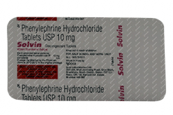 Solvin Decongestant Tablet 15 - Uses, Side Effects, Dosage, Price | Truemeds