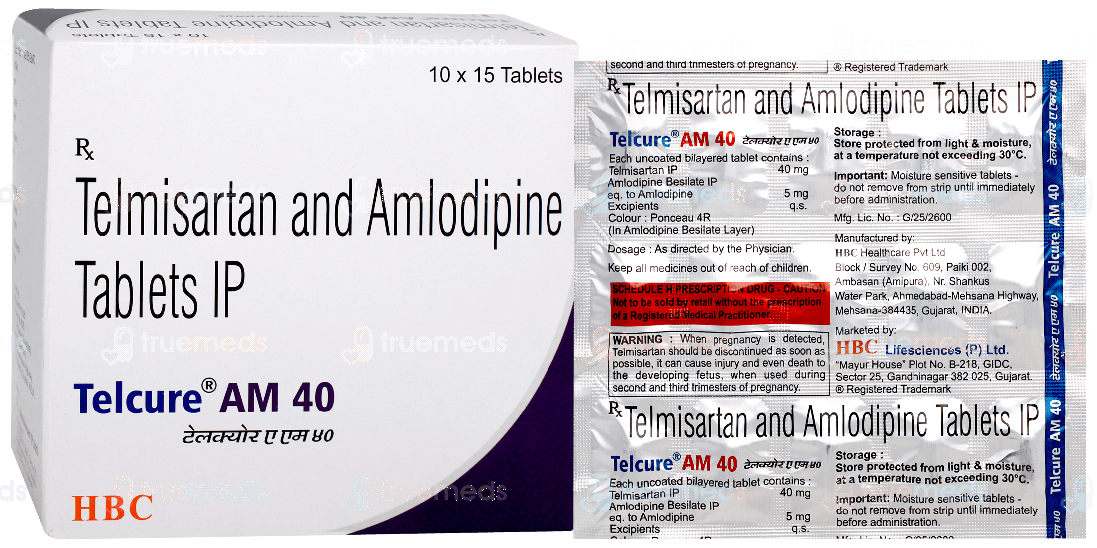Telcure Am 40 Tablet 15: Uses, Side Effects, Price & Substitutes