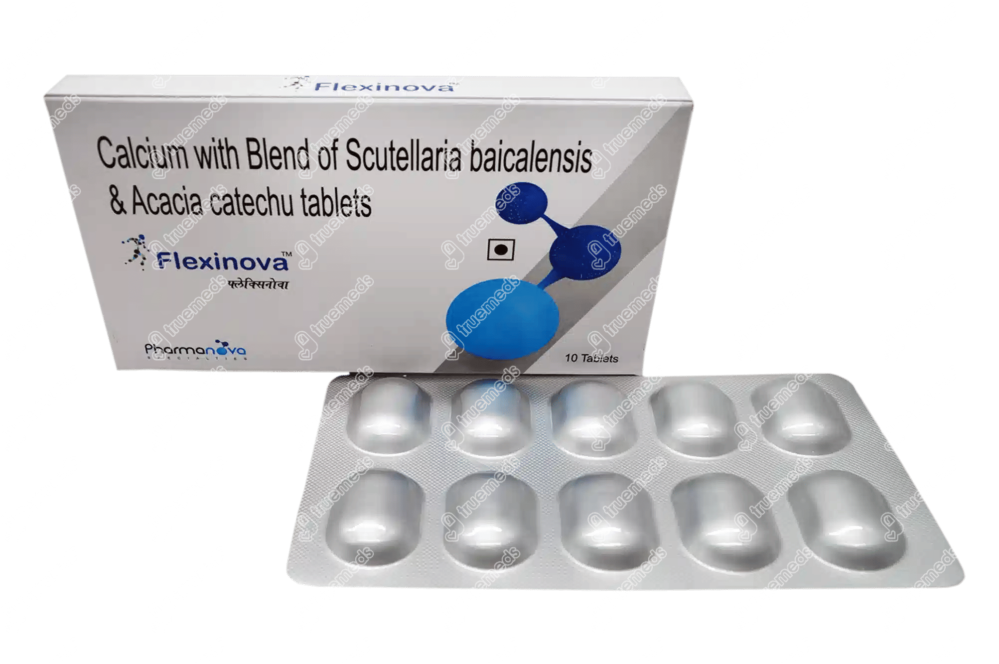 Flexinova Tablet 10 - Uses, Side Effects, Dosage, Price | Truemeds