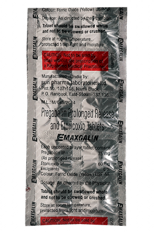Emaxgalin 75/60 MG Pr | Order Emaxgalin 75/60 MG Tablet Pr Online at ...