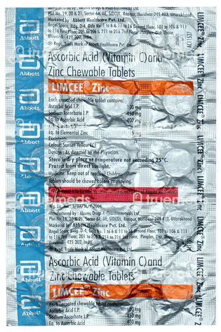 Limcee Zinc Chewable | Order Limcee Zinc Chewable Tablet Online at Truemeds