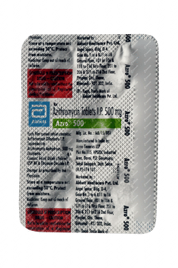 Azro 500 MG Tablet 5 - Uses, Side Effects, Dosage, Price | Truemeds