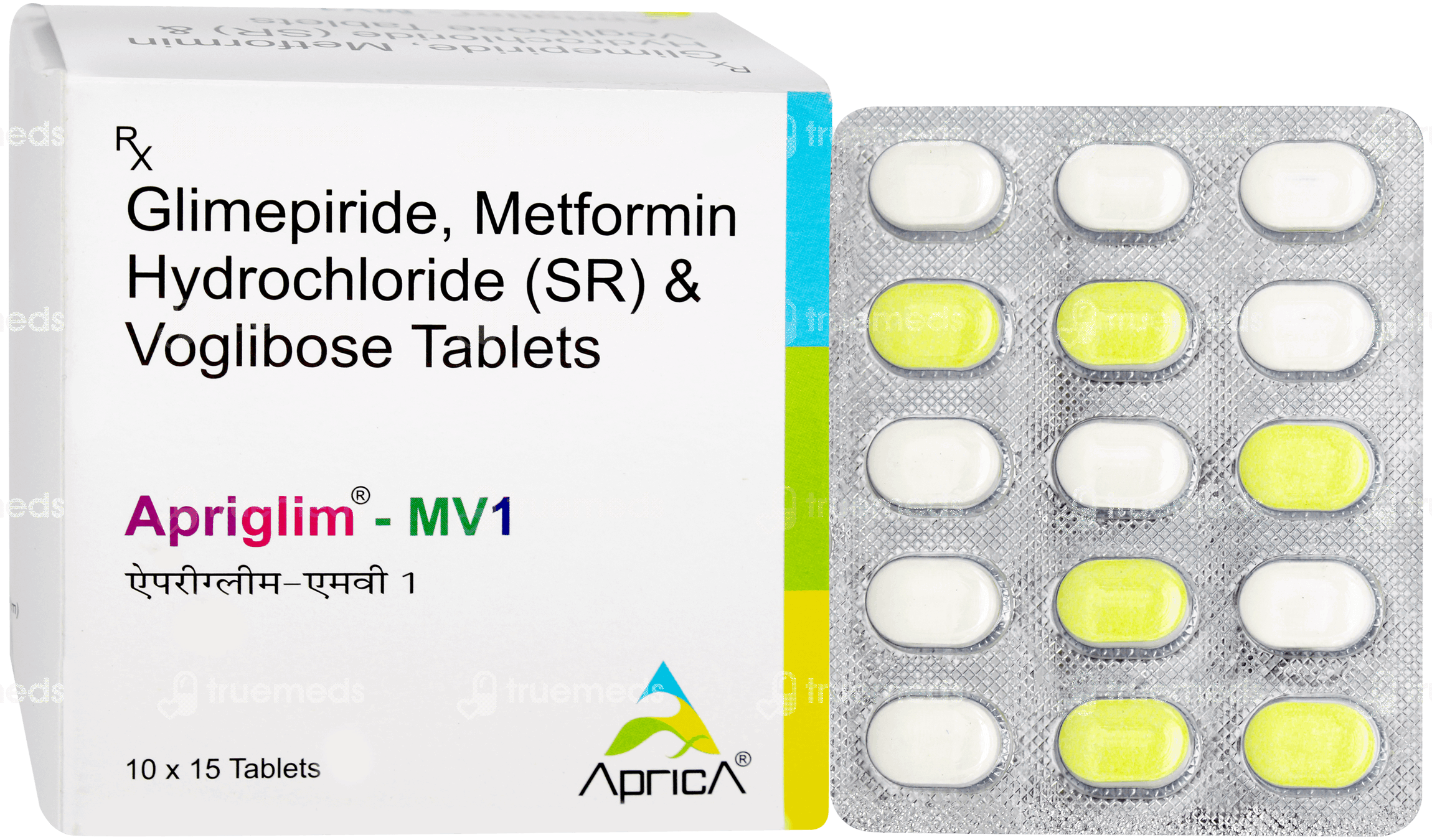 Apriglim Mv 1 Tablet 15: Uses, Side Effects, Price & Substitutes