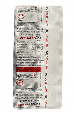 Methalbo D3 Tablet 10 - Uses, Side Effects, Dosage, Price | Truemeds
