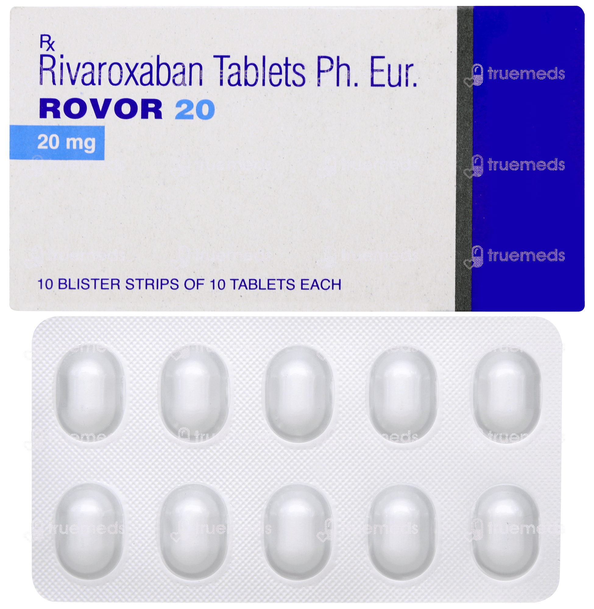 Rovor 20 MG | Order Rovor 20 MG Tablet Online at Truemeds
