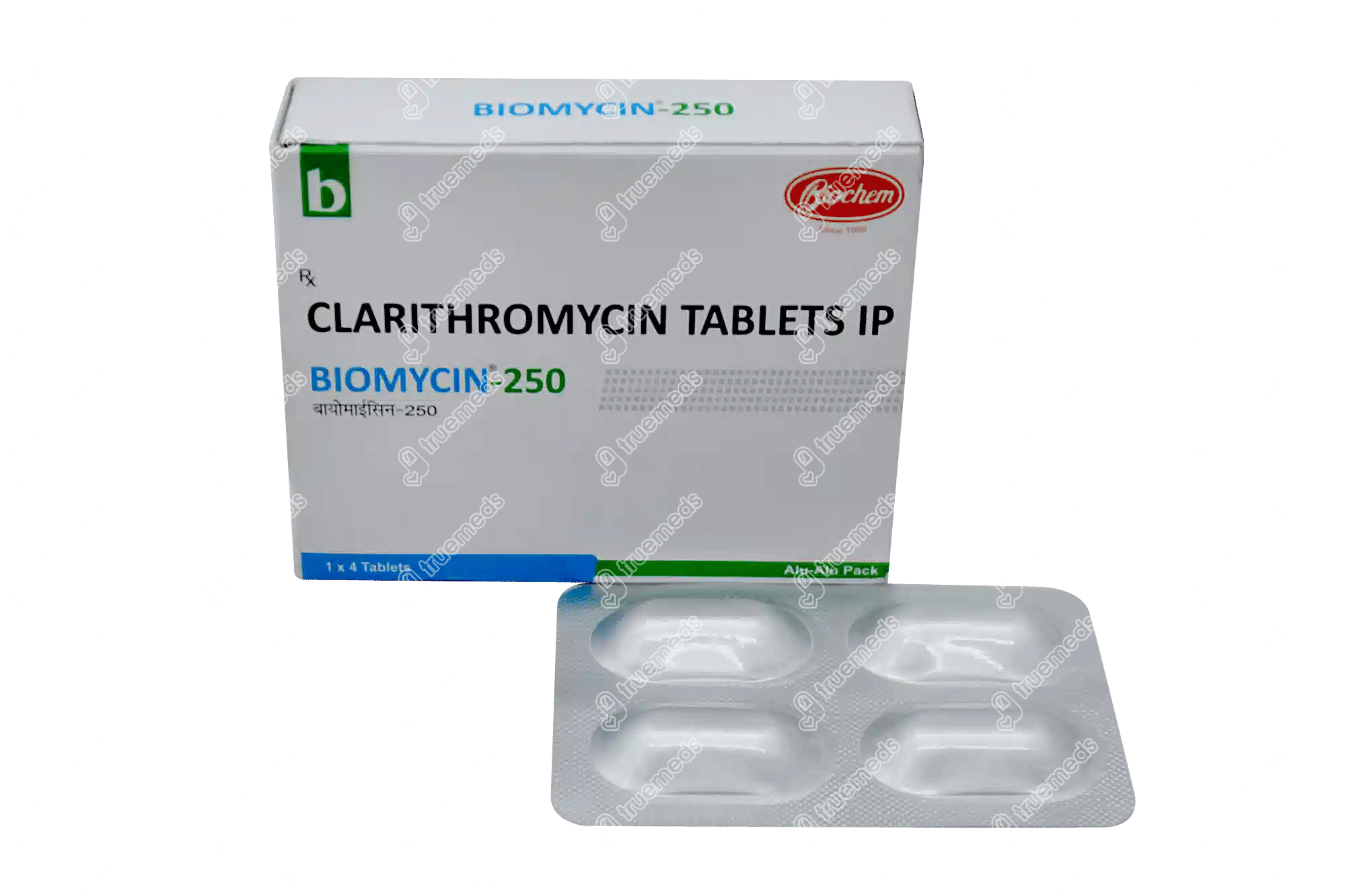 Biomycin 250 Mg Tablet 4 - Uses, Side Effects, Dosage, Price | Truemeds