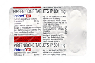 Pirfact 801 MG | Order Pirfact 801 MG Tablet Online at Truemeds