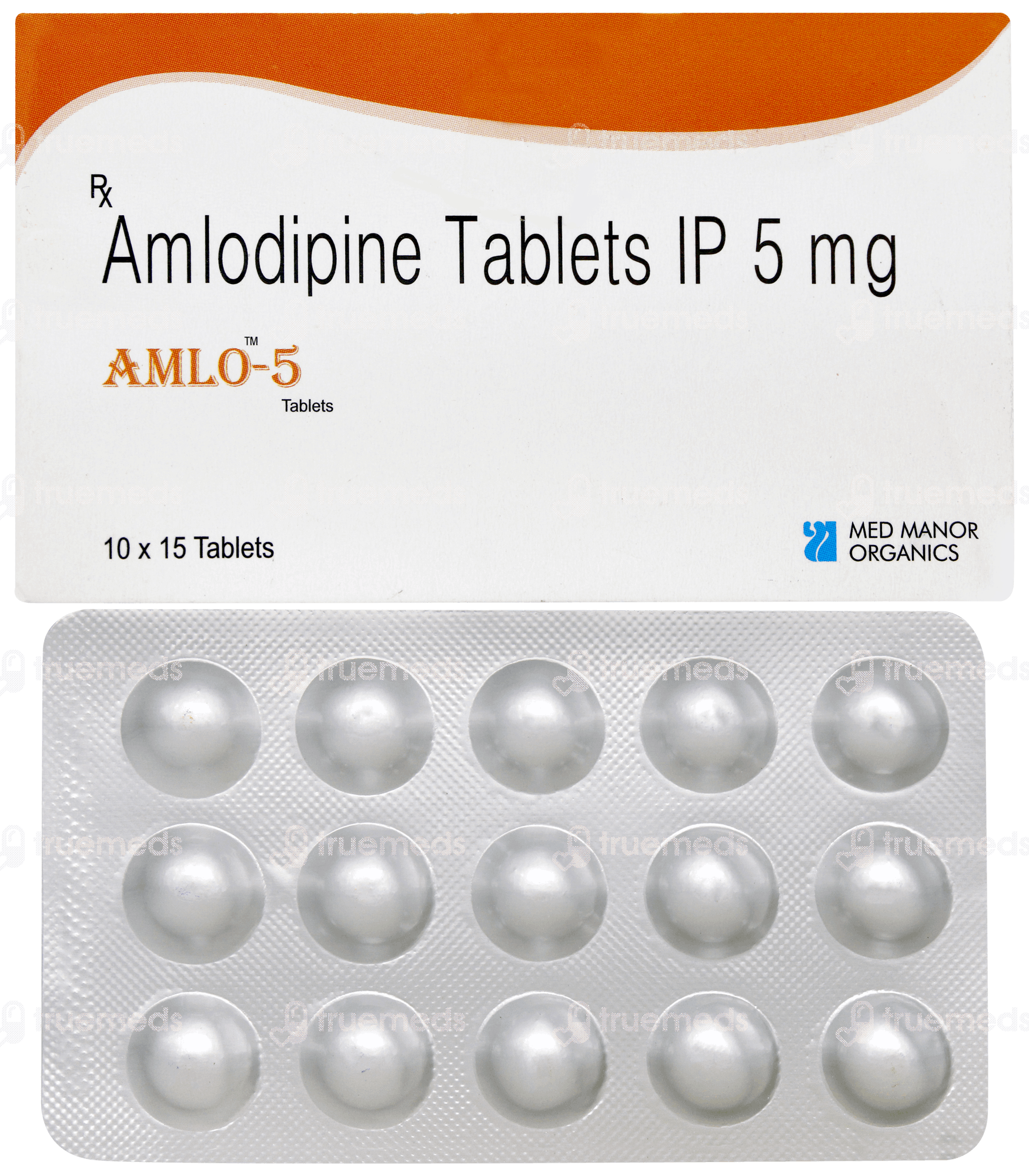 Amlo 5 Mg Tablet 15 - उपयोग, साइड इफेक्ट्स, खुराक, कीमत | Truemeds