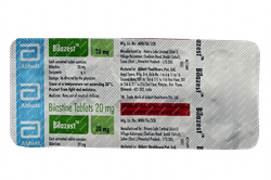 Bilazest 20 MG Tablet 10 - Uses, Side Effects, Dosage, Price | Truemeds
