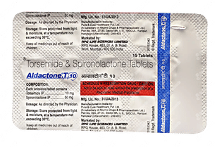 Aldactone T 10/50 MG | Order Aldactone T 10/50 MG Tablet Online at Truemeds