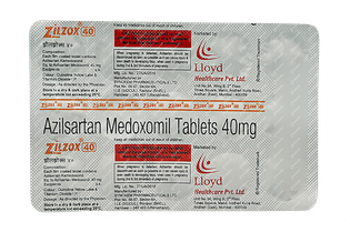 Zilzox 40 Mg Tablet 15 - Uses, Side Effects, Dosage, Price | Truemeds