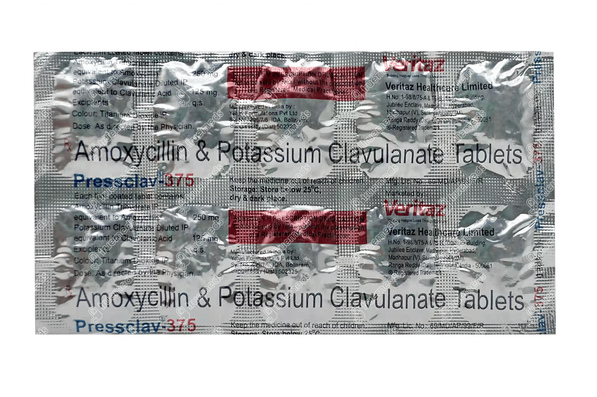 Pressclav 375 Mg Tablet: Uses, Side Effects, Price & Substitutes