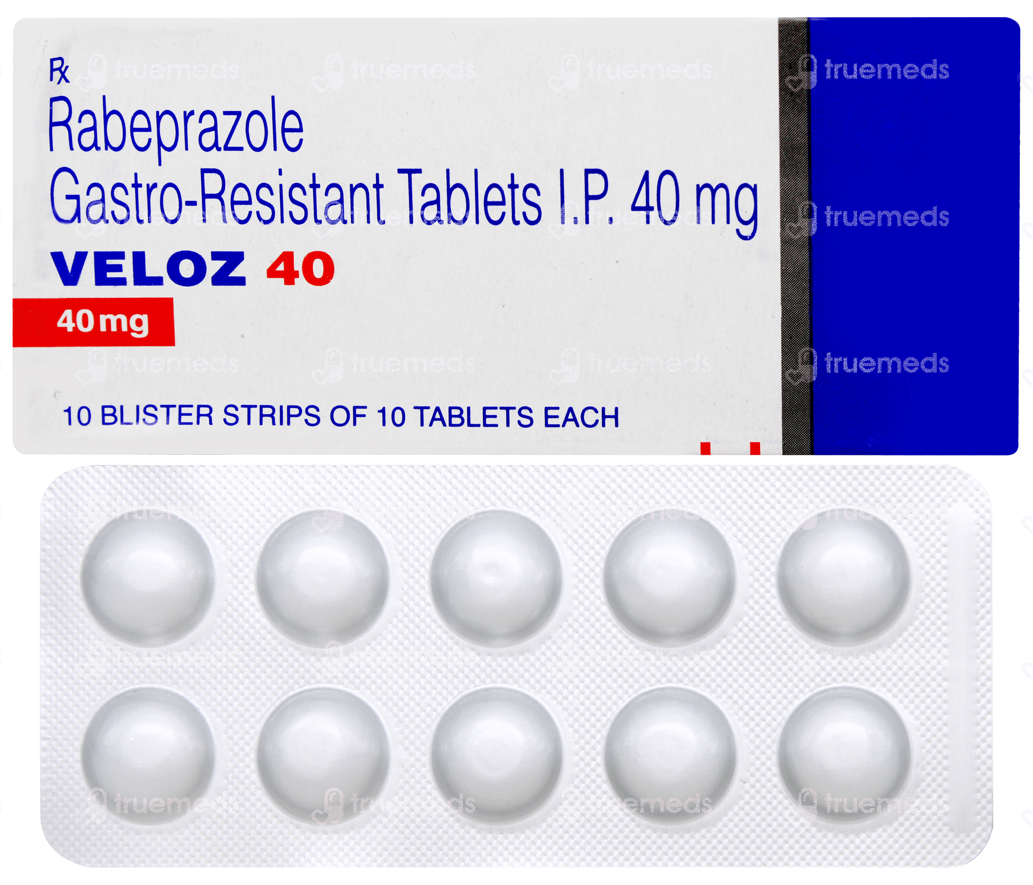 Veloz 40 MG | Order Veloz 40 MG Tablet Online at Truemeds