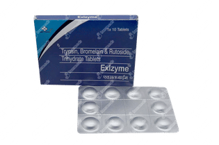 Exlzyme Tablet 10 - Uses, Side Effects, Dosage, Price | Truemeds