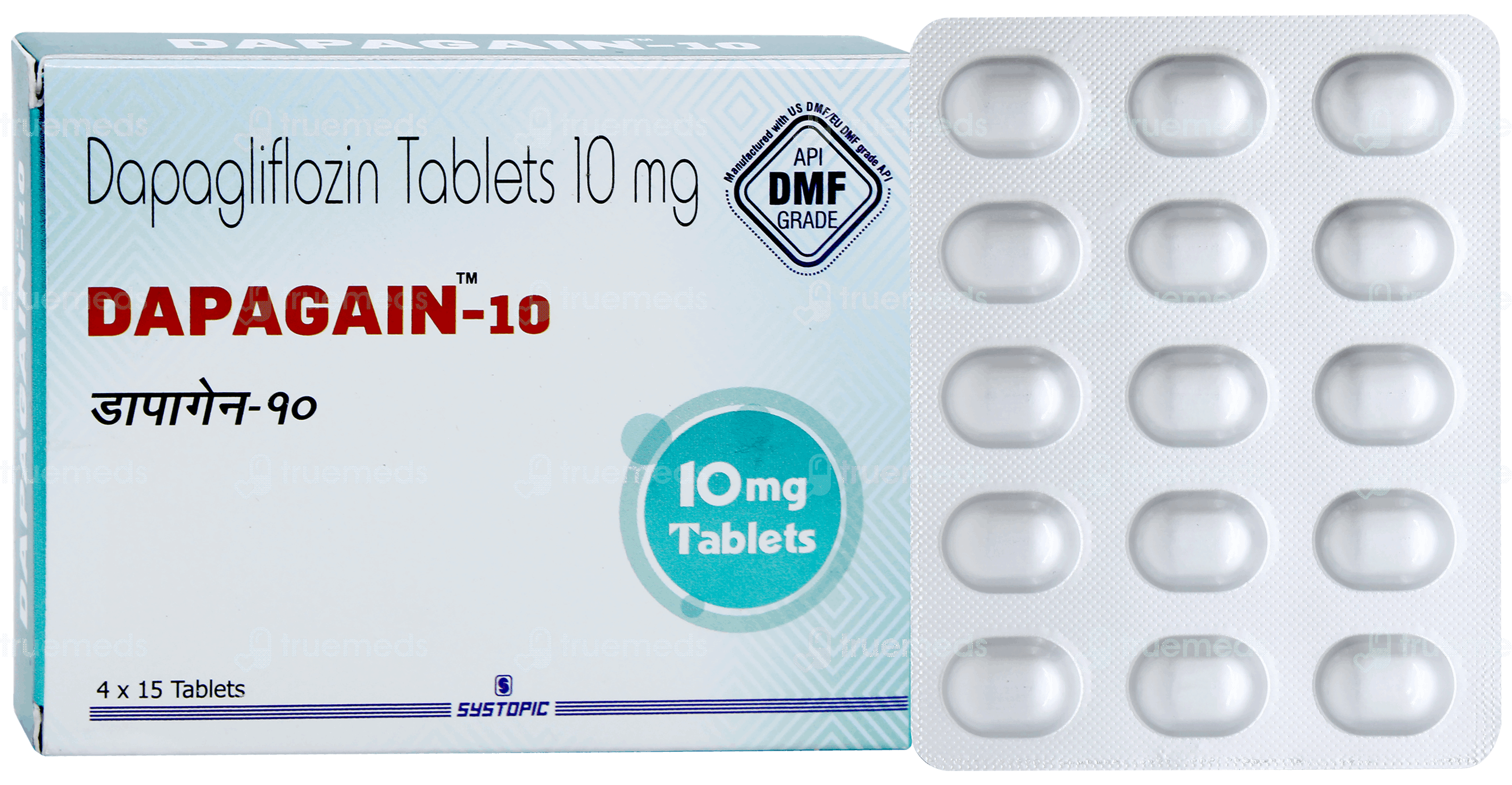 Dapagain 10 MG | Order Dapagain 10 MG Tablet Online at Truemeds