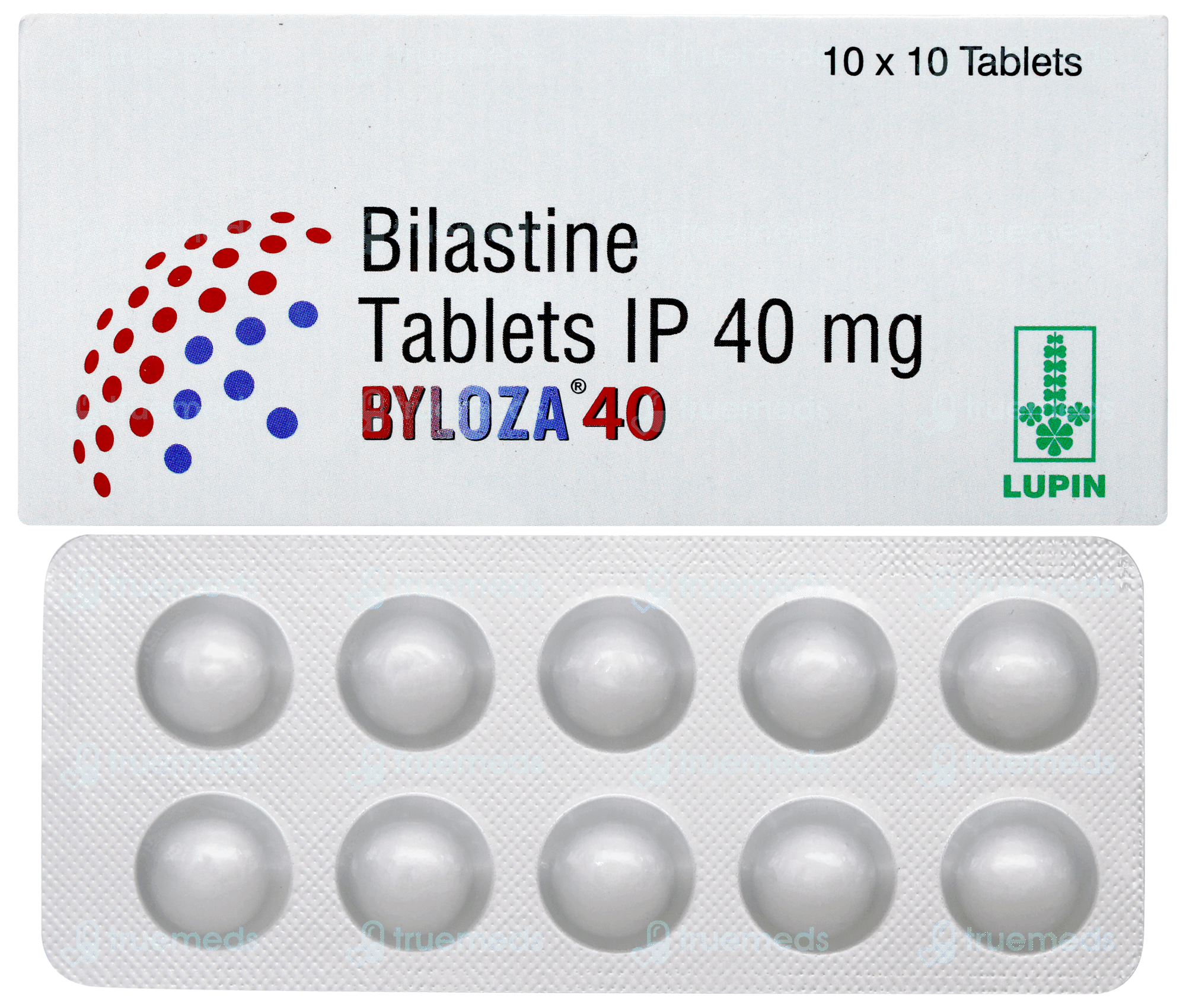 Byloza 40 Mg Tablet 10 - Uses, Side Effects, Dosage, Price | Truemeds
