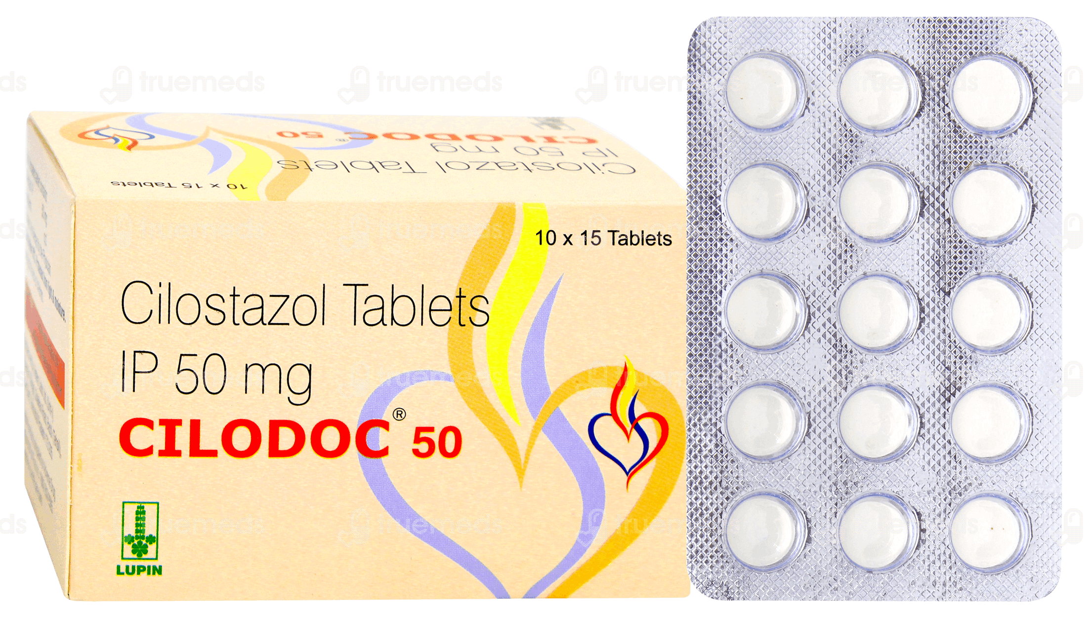 Buy Cilodoc 50 MG Strip Of 15 Tablets Online at Truemeds