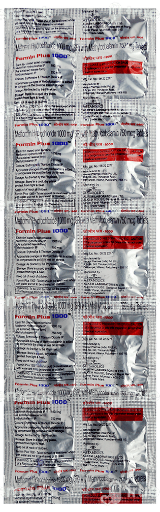 Formin Plus 1000 Mg/750 MCG | Order Formin Plus 1000 Mg/750 MCG Tablet ...