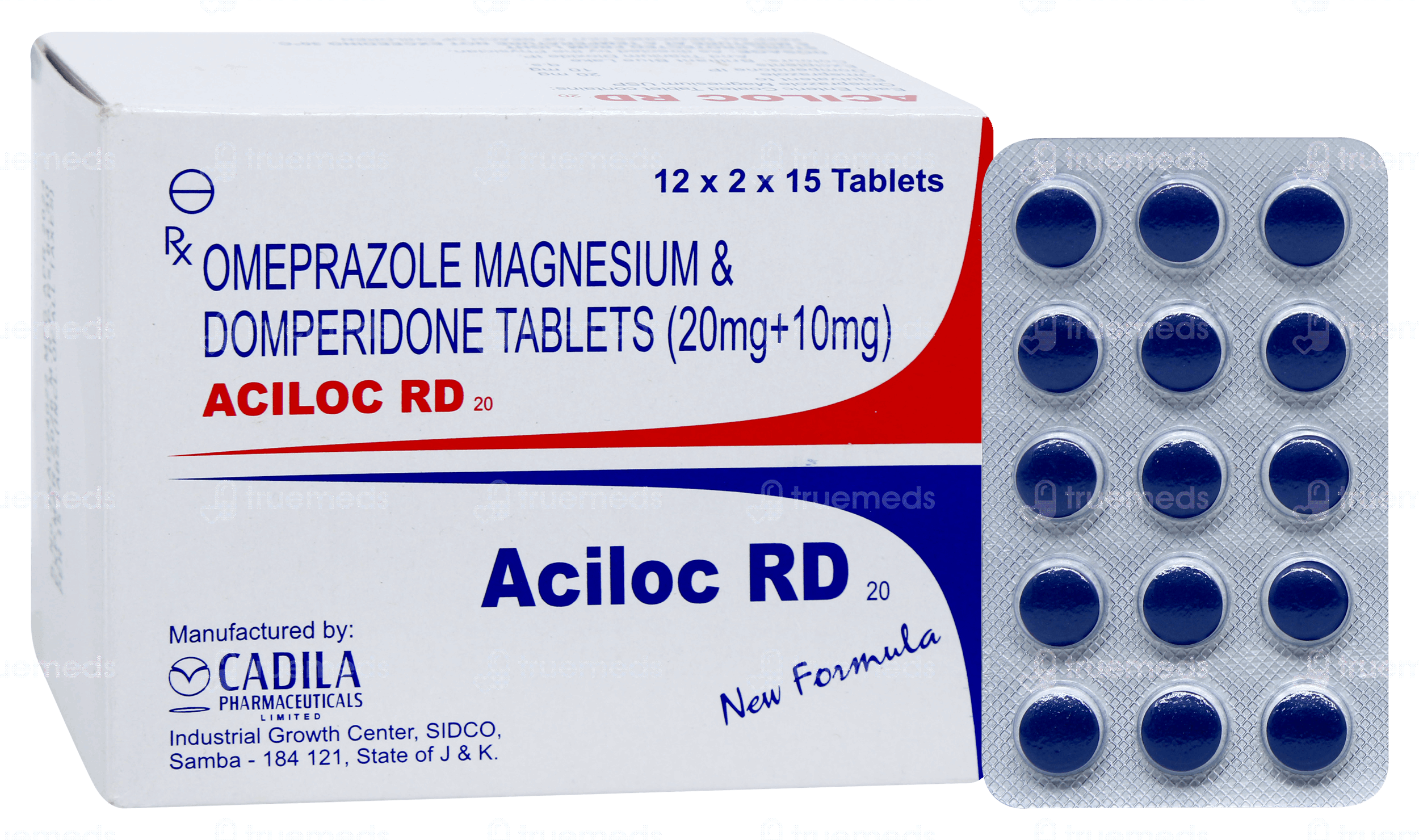 Aciloc RD 20 Tablet: Relief from Acid Reflux and Stomach Issues