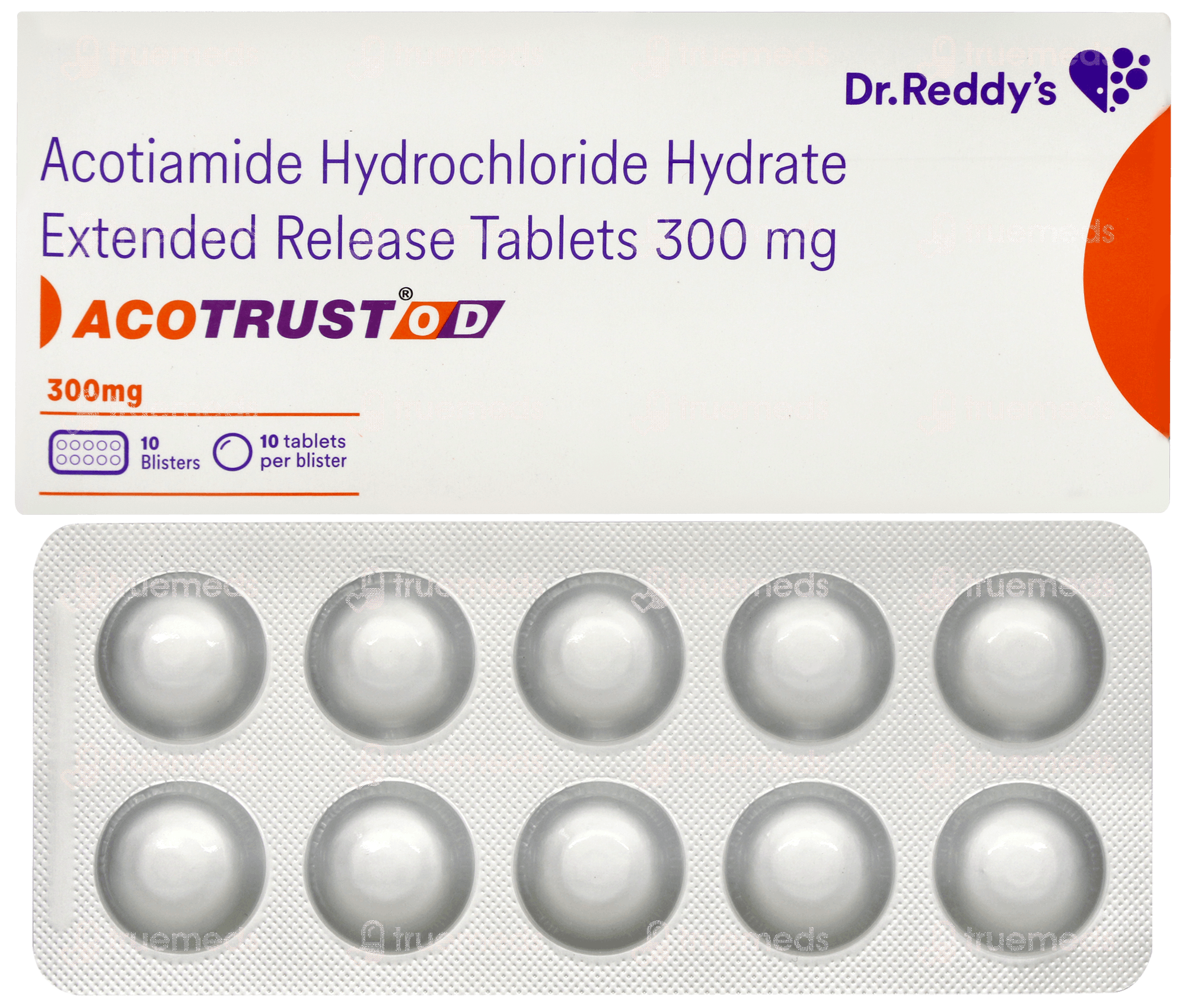 Acotrust Od 300 MG | Order Acotrust Od 300 MG Tablet Online at Truemeds