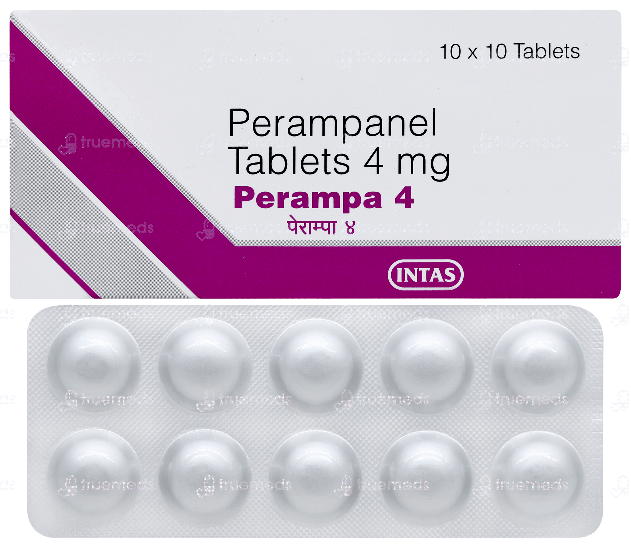 Perampa 4 MG Tablet | Order Perampa 4 MG Tablet 10 Online at Truemeds