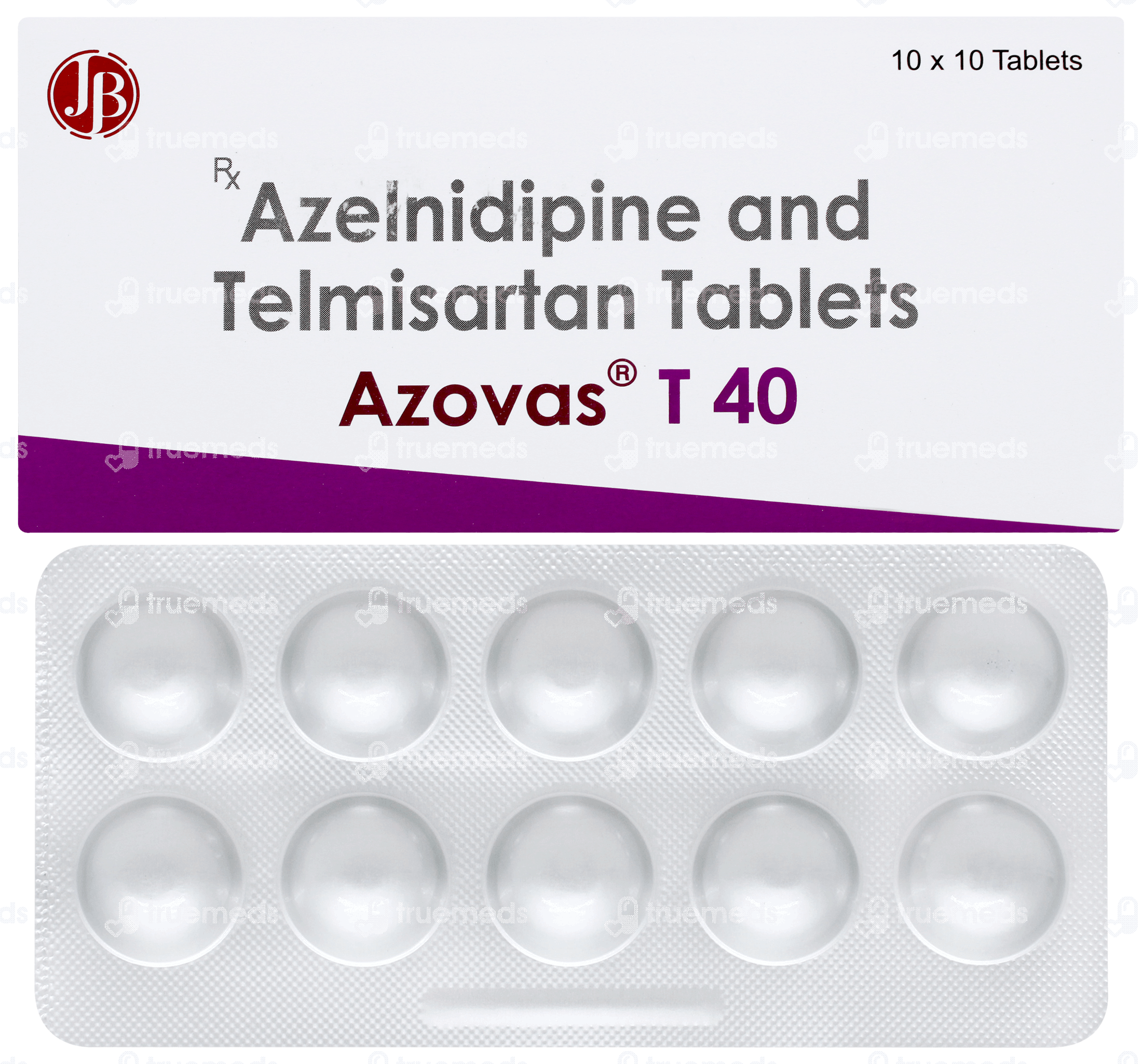 Azovas T 40/8 MG | Order Azovas T 40/8 MG Tablet Online at Truemeds