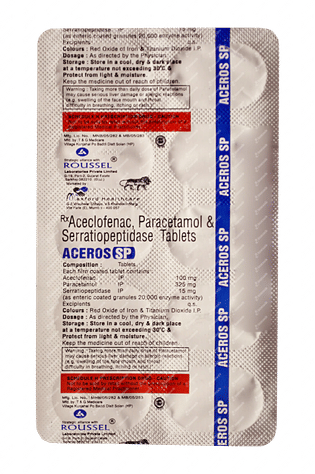 Aceros Sp 10032515 Mg Tablet 10 - Uses, Side Effects, Dosage, Price ...