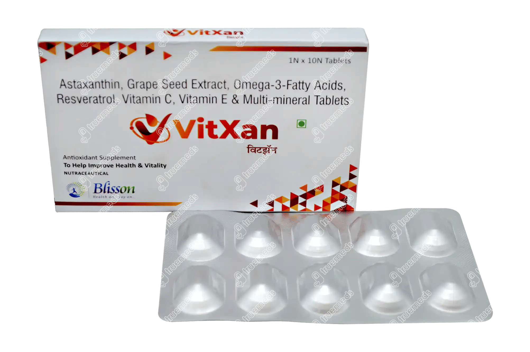 Vitxan Tablet 10 - Uses, Side Effects, Dosage, Price | Truemeds