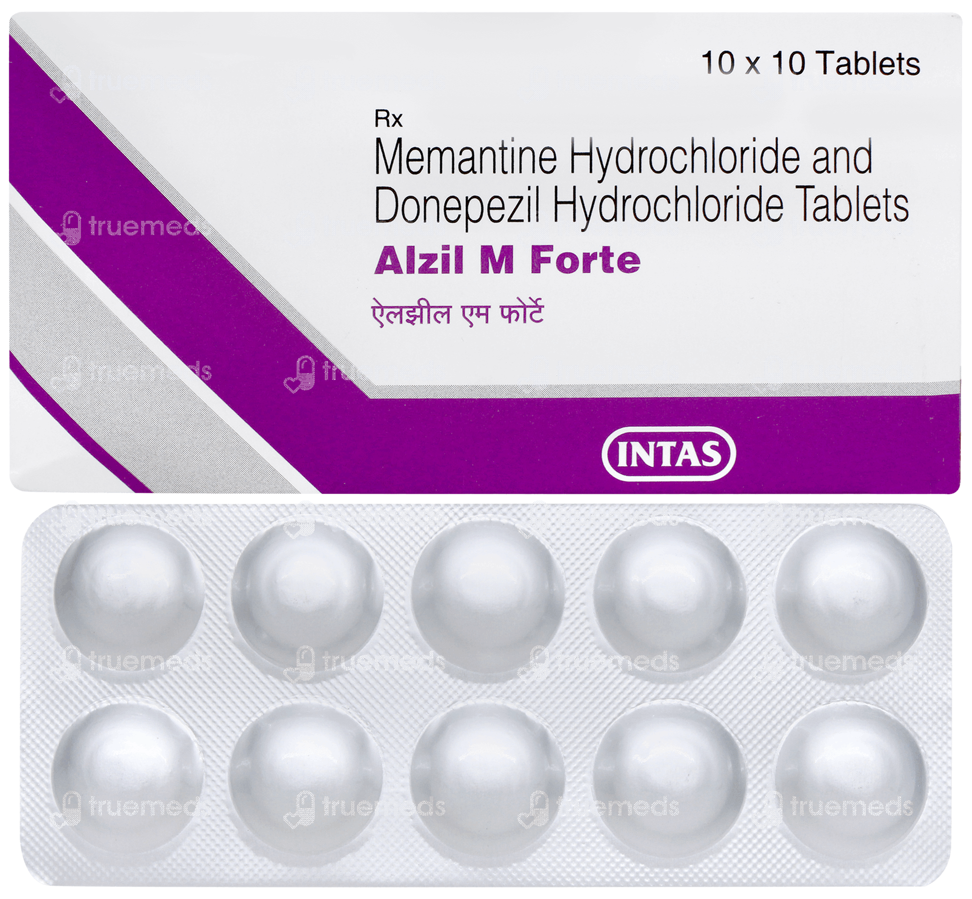 Alzil M Forte 1010 Mg Tablet 10 - Uses, Side Effects, Dosage, Price ...