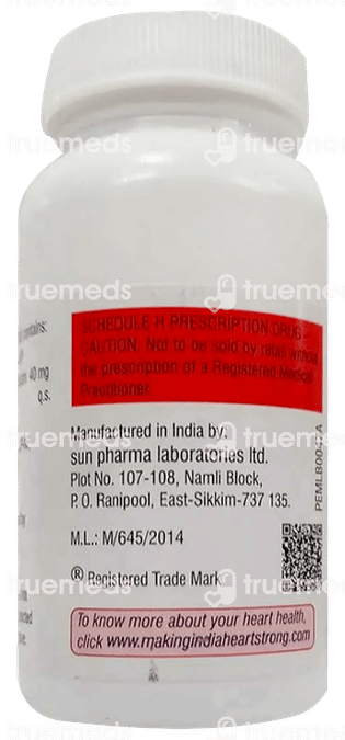 Buy Aztor 40 MG Strip Of 90 Tablets Online at Truemeds