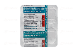 Moxitas Cv 500/125 Mg Tablet 6: Uses, Side Effects, Price & Substitutes