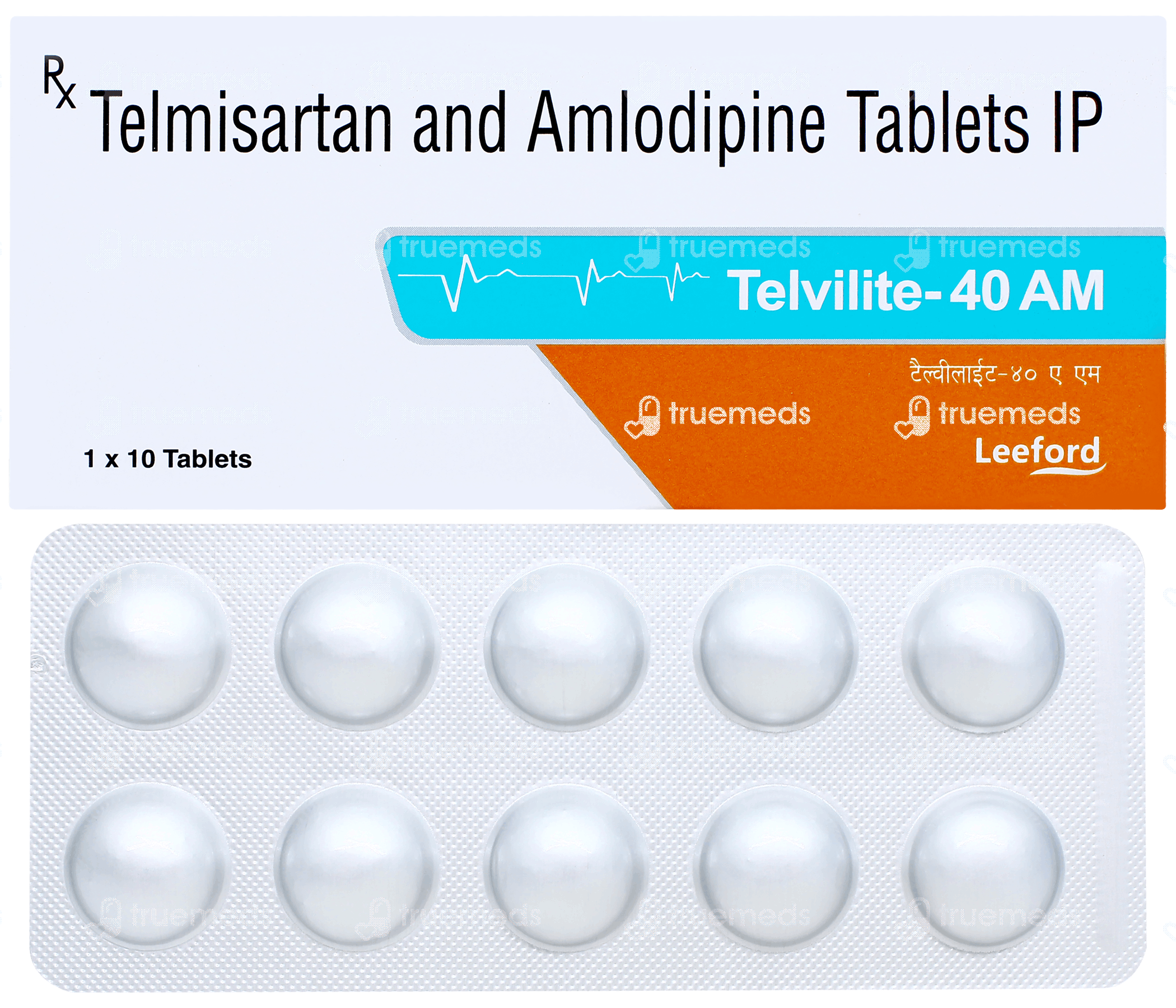 Telvilite 40 Am Tablet 10: Uses, Side Effects, Price & Substitutes
