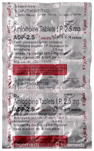 Buy Adp 2.5 MG Strip Of 15 Tablets Online at Truemeds