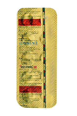 Diclowal 50 MG | Order Diclowal 50 MG Tablet Online at Truemeds