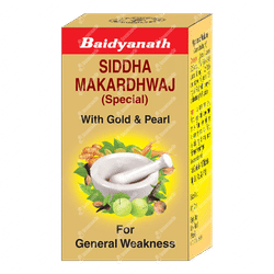 Baidyanath Siddha Makardhwaj Special Tablet 10 - Uses, Side Effects ...