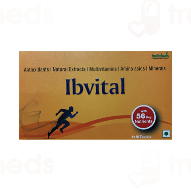 Ibvital Tablet 10 - Uses, Side Effects, Dosage, Price | Truemeds