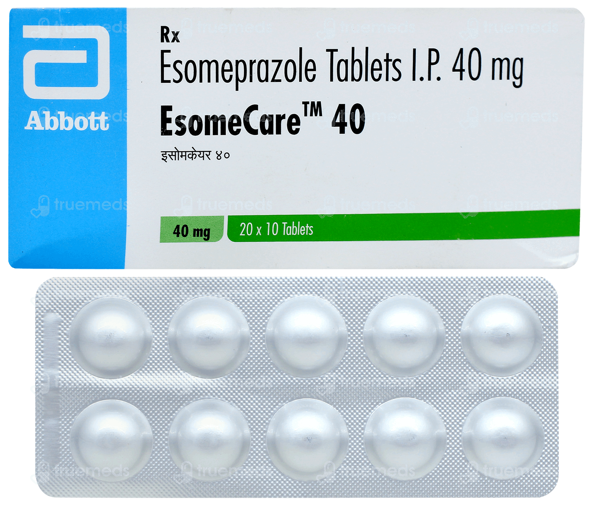 Esomecare 40 MG | Order Esomecare 40 MG Tablet Online at Truemeds