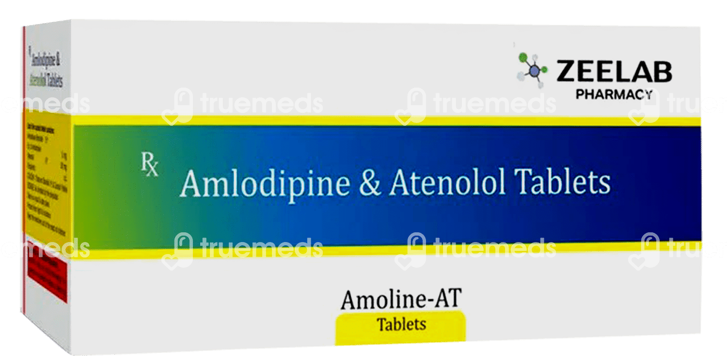 Amoline At 5/50mg Tablet 10: Uses, Side Effects, Price & Substitutes