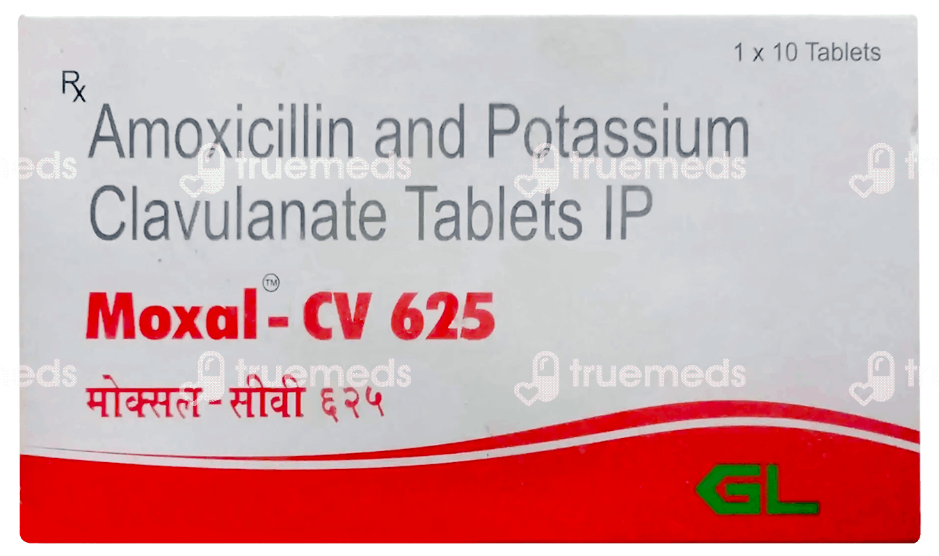 Moxal CV 625 Tablet: Uses, Side Effects, Price & Substitutes