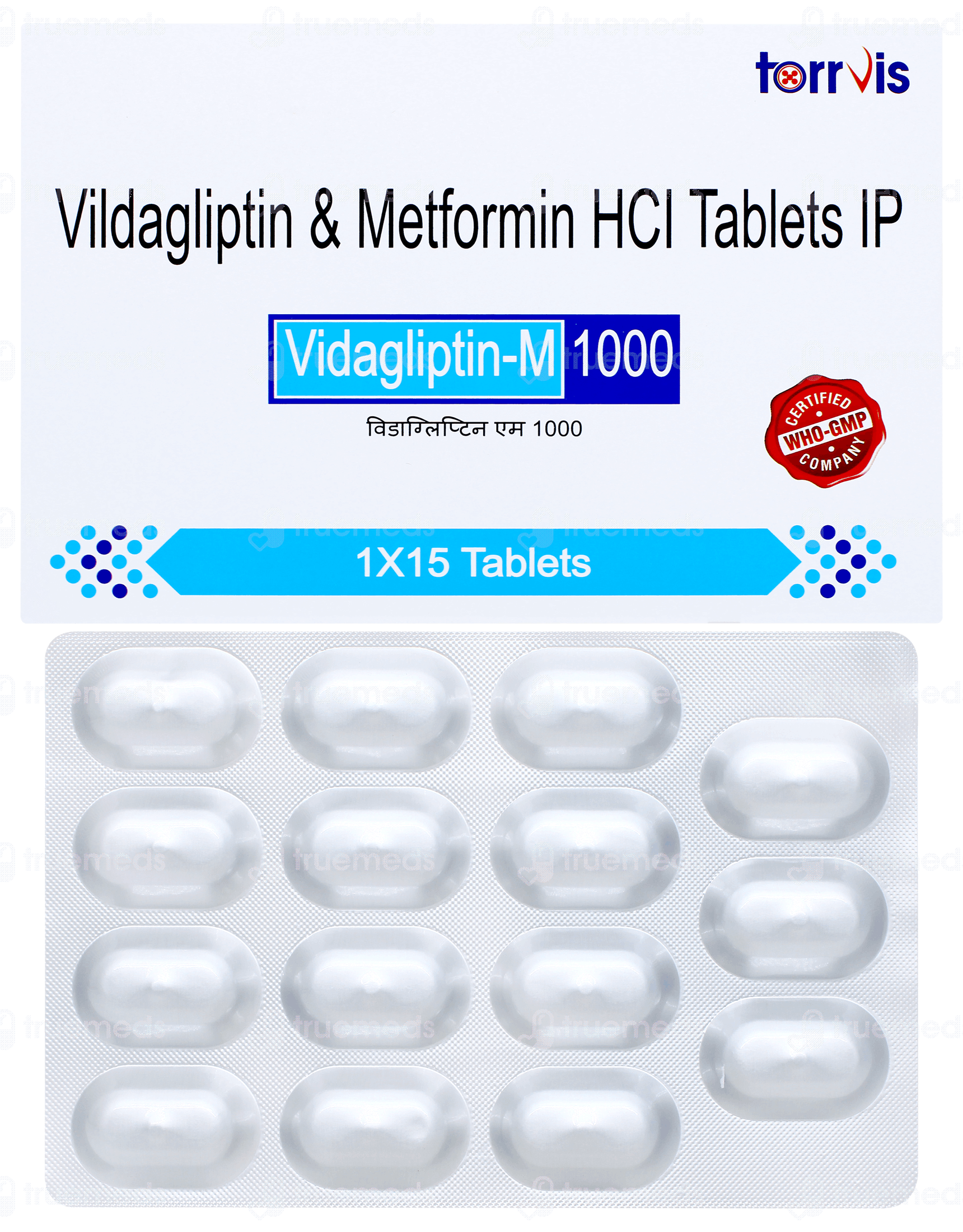 Vidagliptin M 50/1000mg Talbet 15: Uses, Side Effects, Price & Substitutes